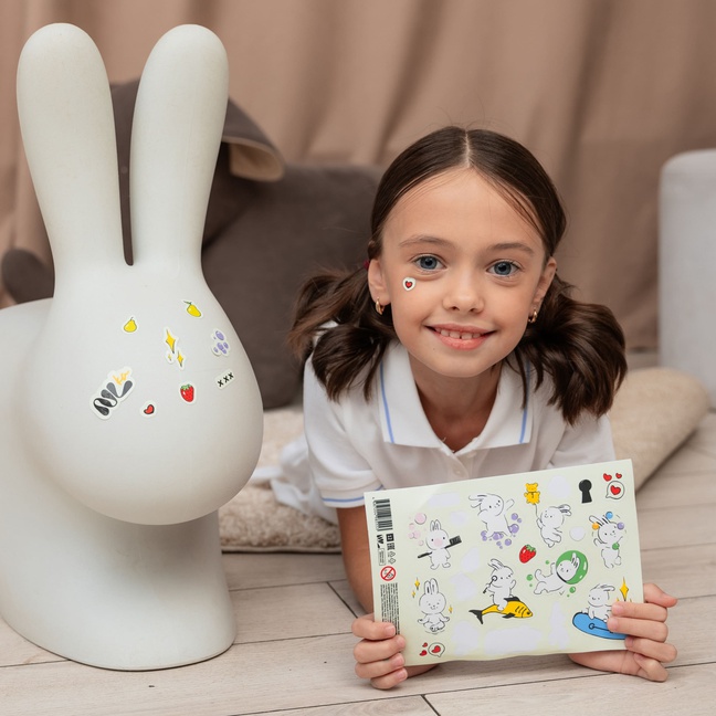 Стикерпак NLkа с зайчонком купить в интернет-магазине NL Store | NLka ...